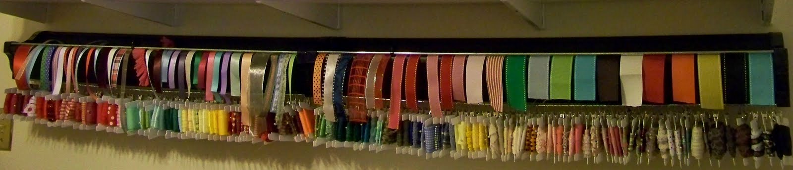 Really Reasonable Ribbon Blog: Simply Renee Clip It Up Ribbon Organizer