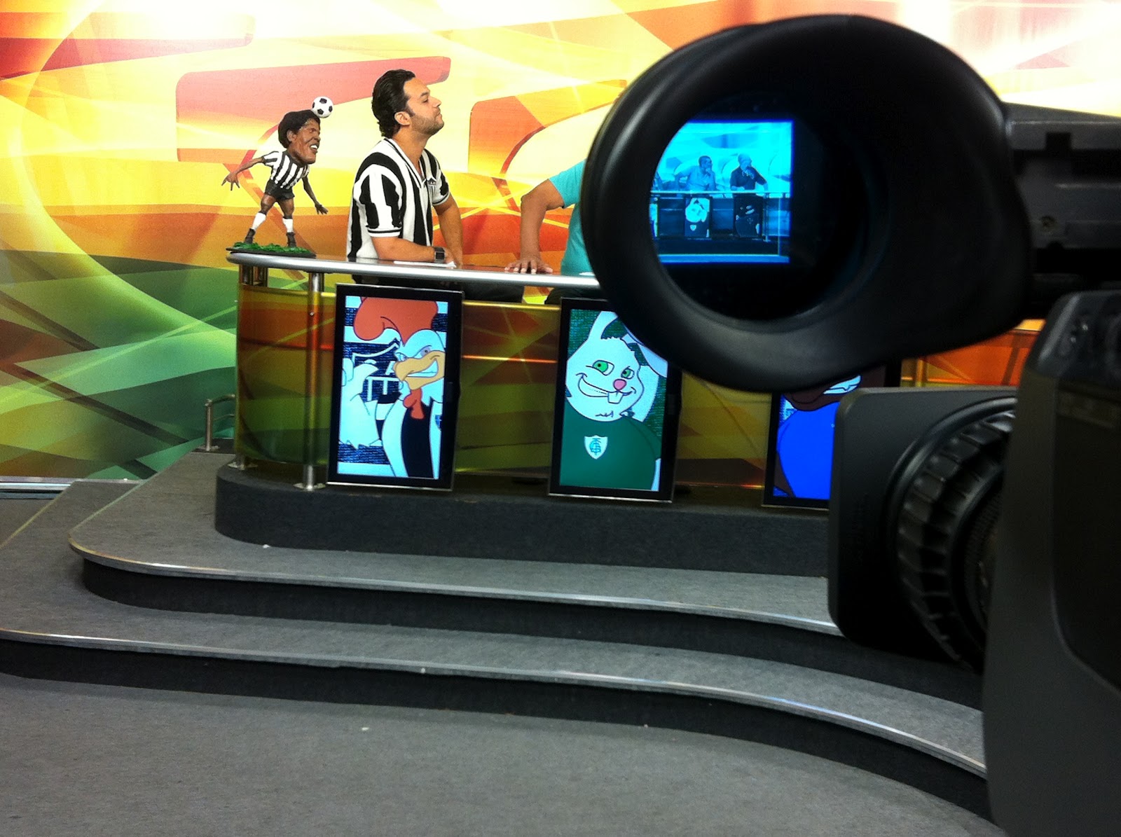 A História da TV Alterosa: Imagens dos bastidores do Alterosa Esporte