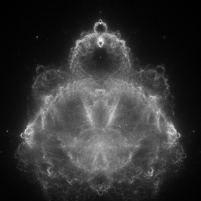 Atomic Buddha: Buddhabrot