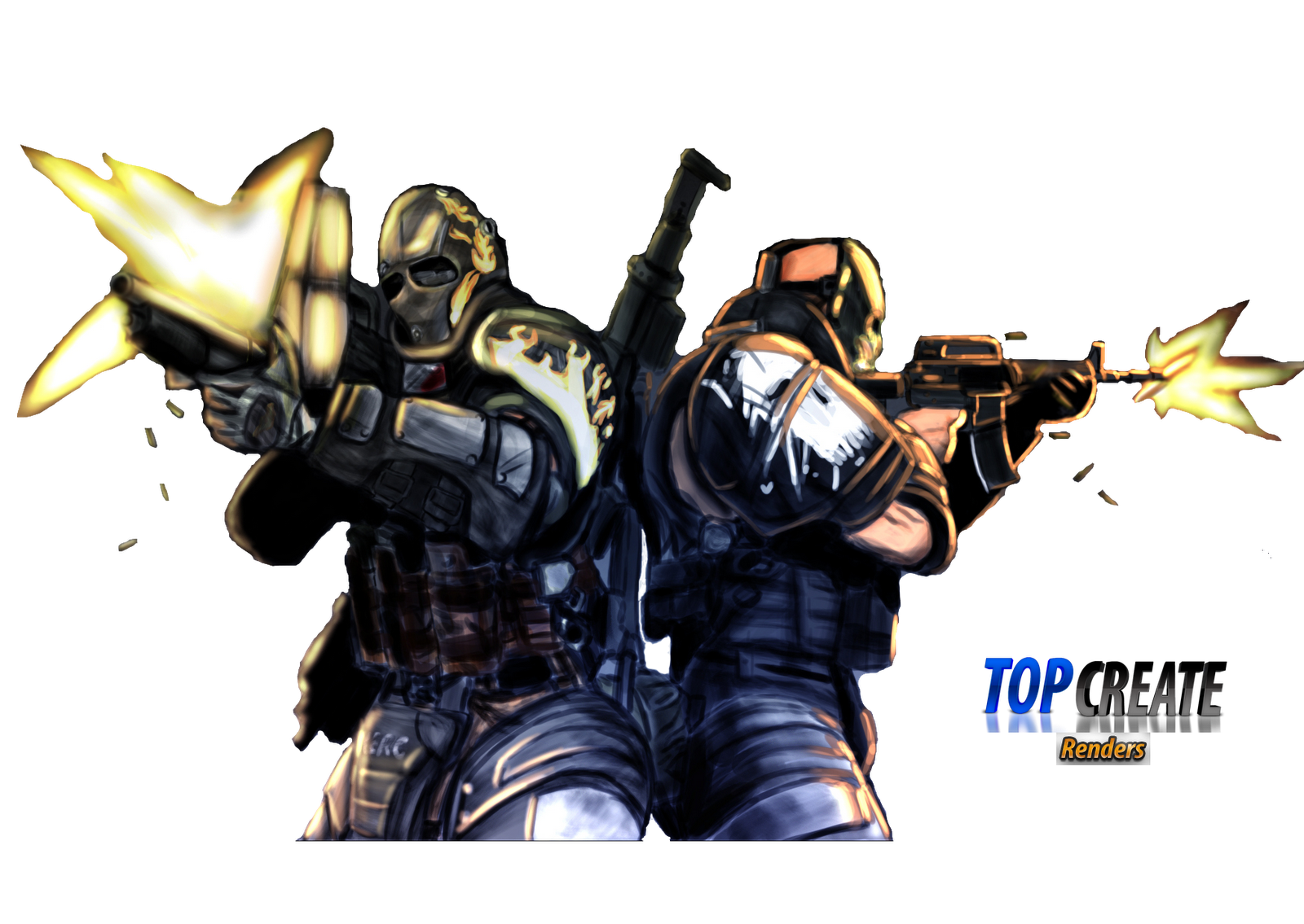 TOP Create ©Renders As Melhores Imagens Recortadas!: Render Army of Two