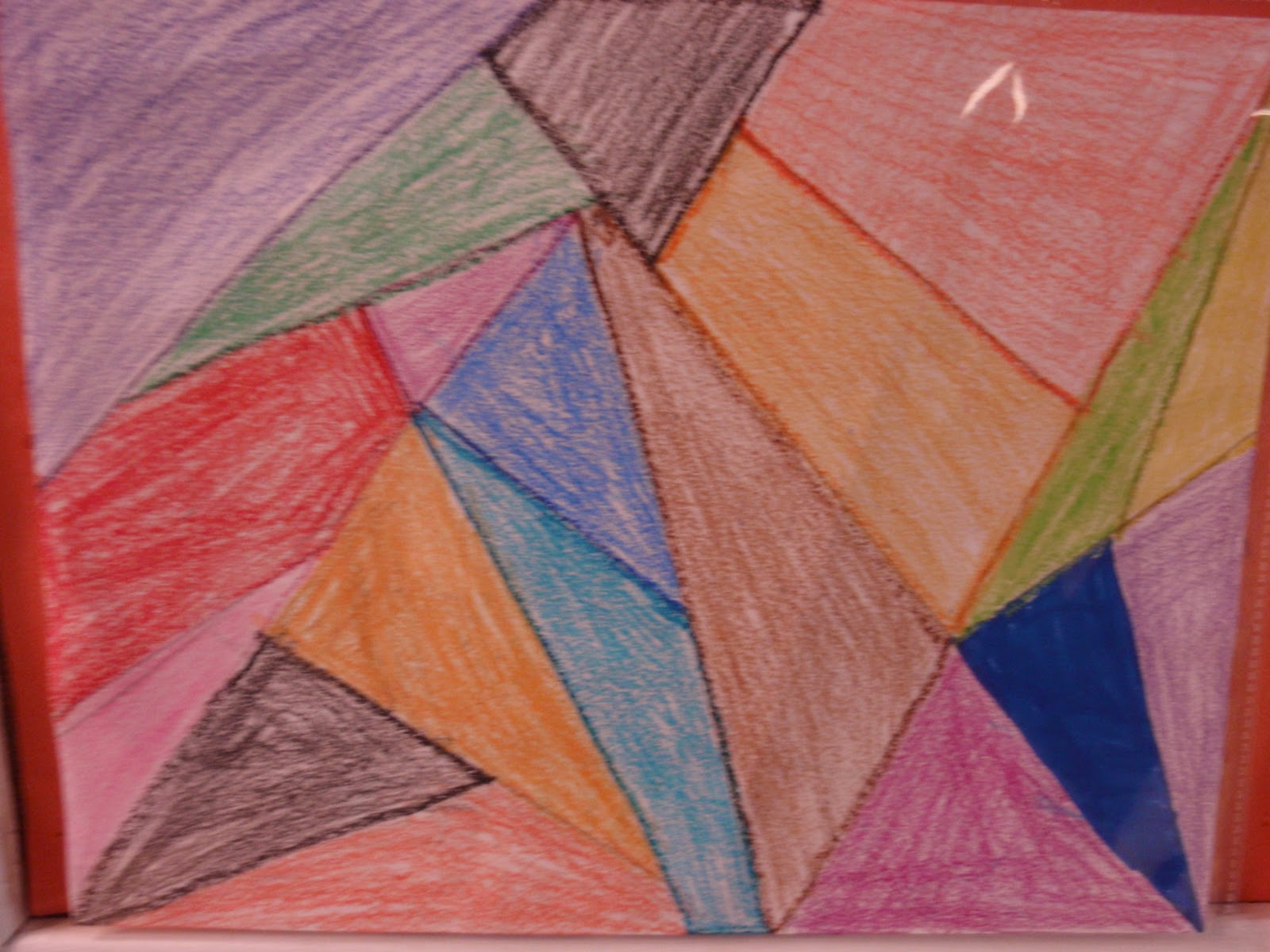 SASIC 4th Grade Class 2011-2012: Students Cubism Renditions