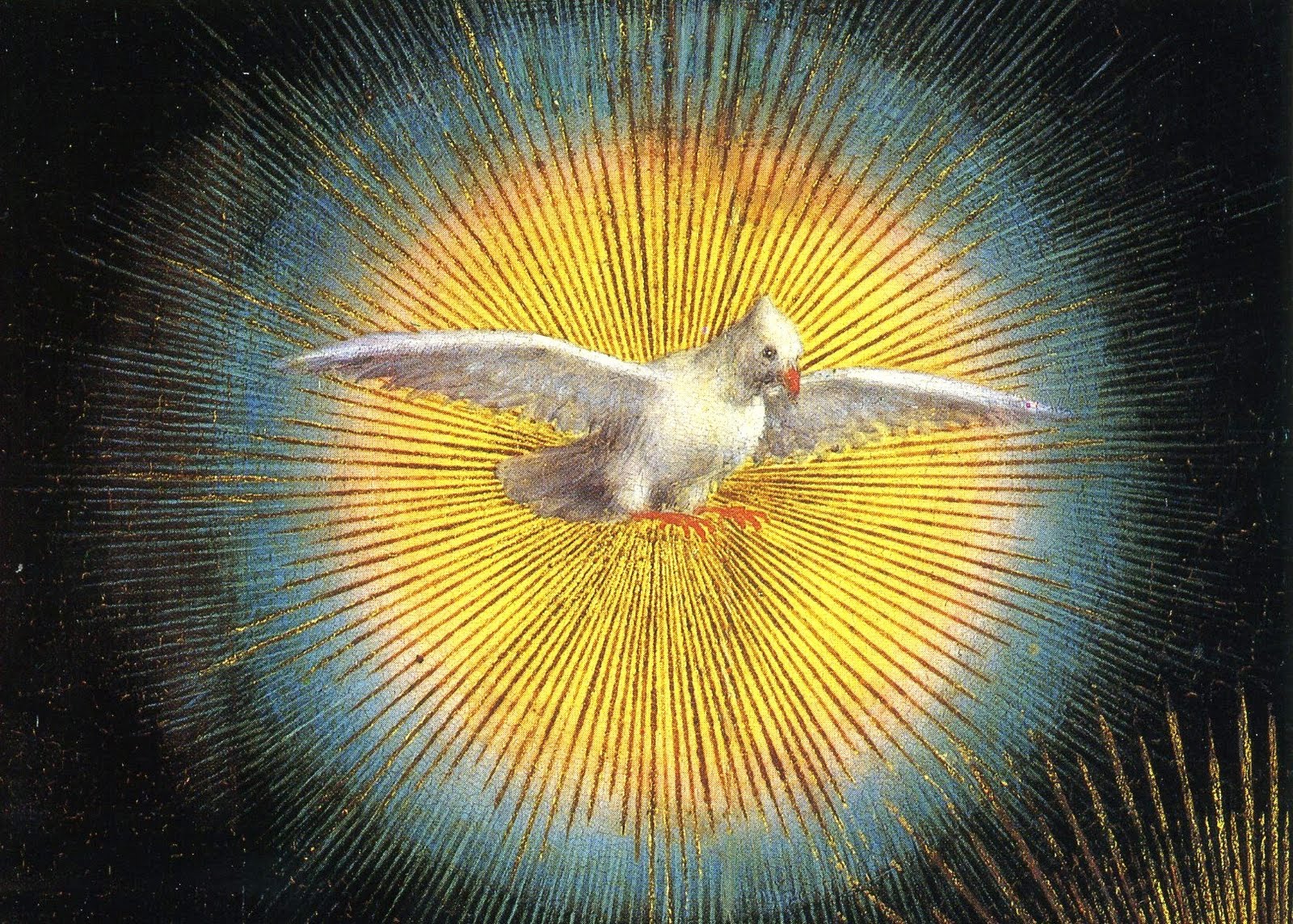 Holy Spirit Dove And Globe