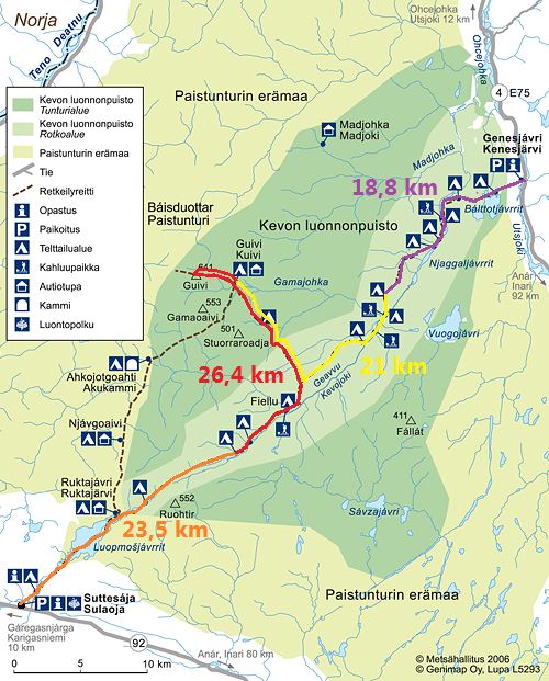 Juokseva basiliski: Kevon vaellus + Guivi-tunturin valloitus
