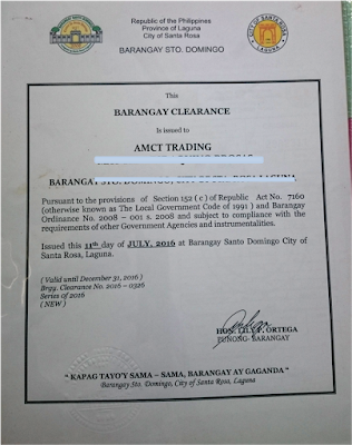 HOW TO: ACQUIRE BARANGAY BUSINESS PERMIT (A Pre-requisite in securing ...