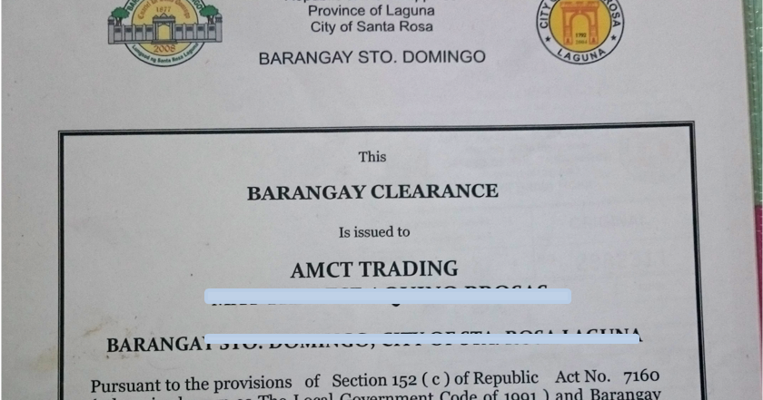 HOW TO: ACQUIRE BARANGAY BUSINESS PERMIT (A Pre-requisite in securing ...