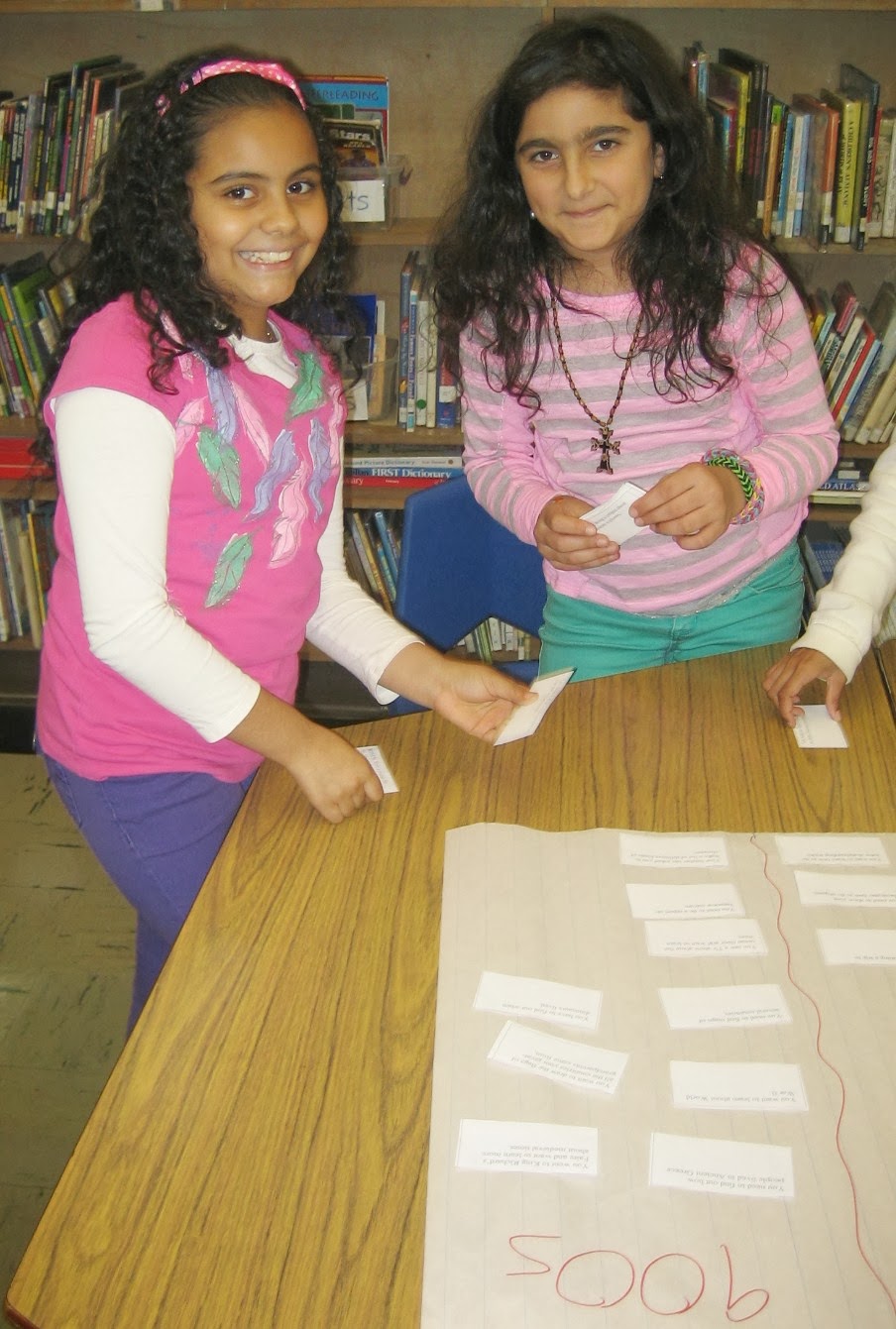 Stadium Library Goings-On: Grade 4 Dewey Matching Game*