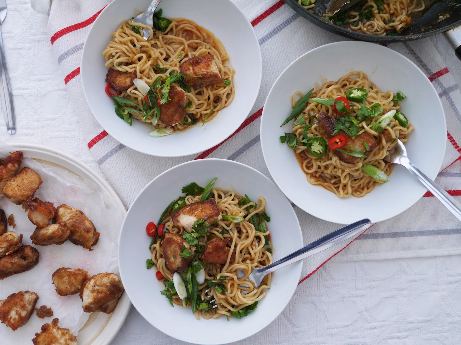 This Muslim Girl Bakes: Red Chilli Chicken Nuggets with Ginger Garlic ...