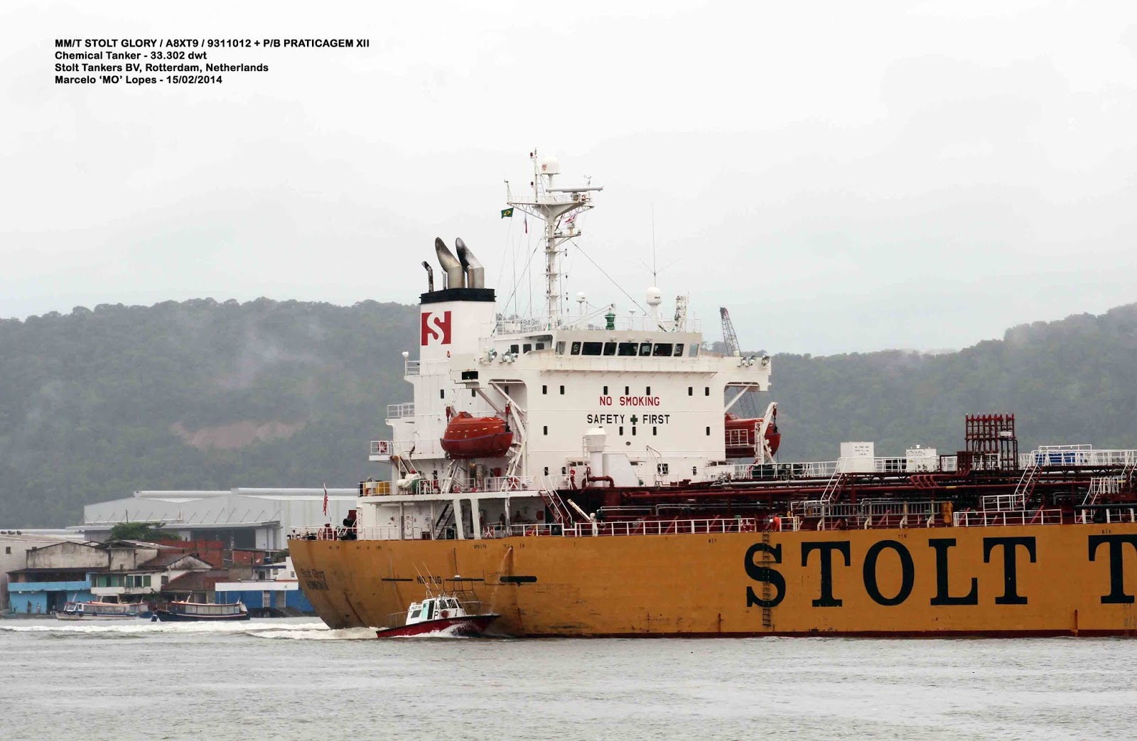 Santos Shiplovers: M/T Stolt Glory / A9XT9 - Vídeo e fotos