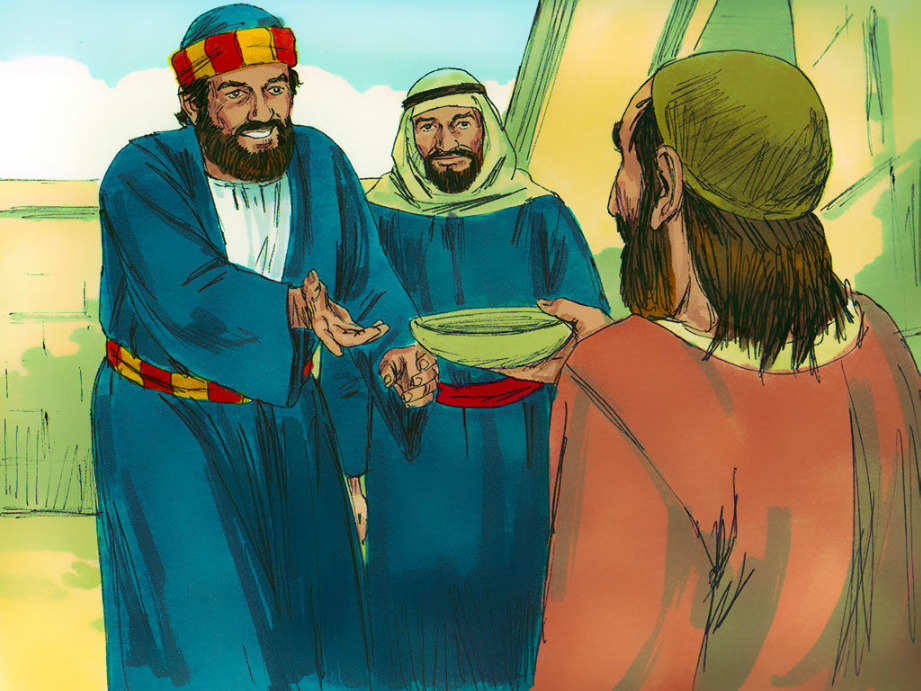 Peter and John Help a Lame Man