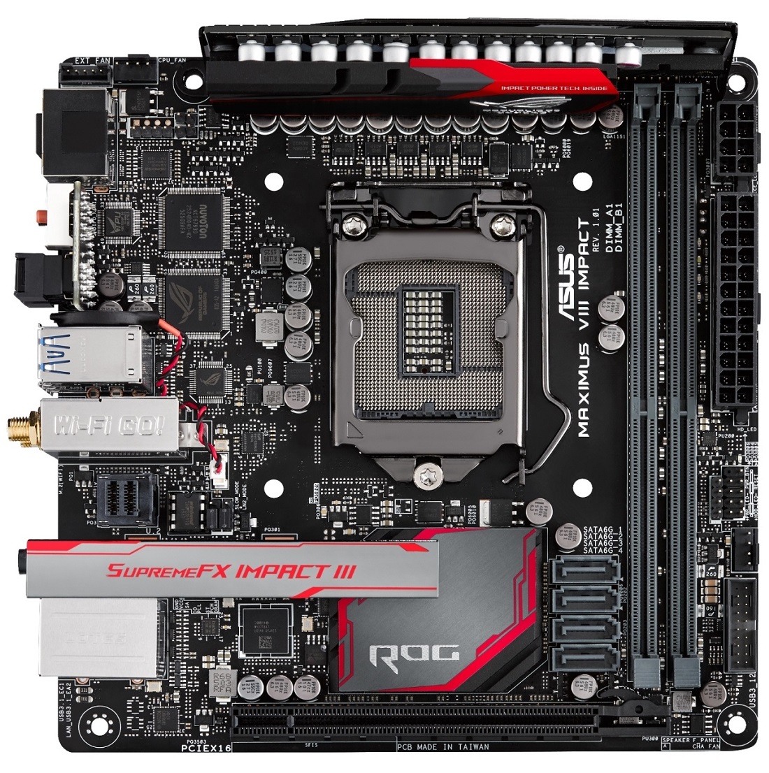 Pcnews: Asus ROG lanza su nueva board Mini-ITX tope de gama " Maximus ...