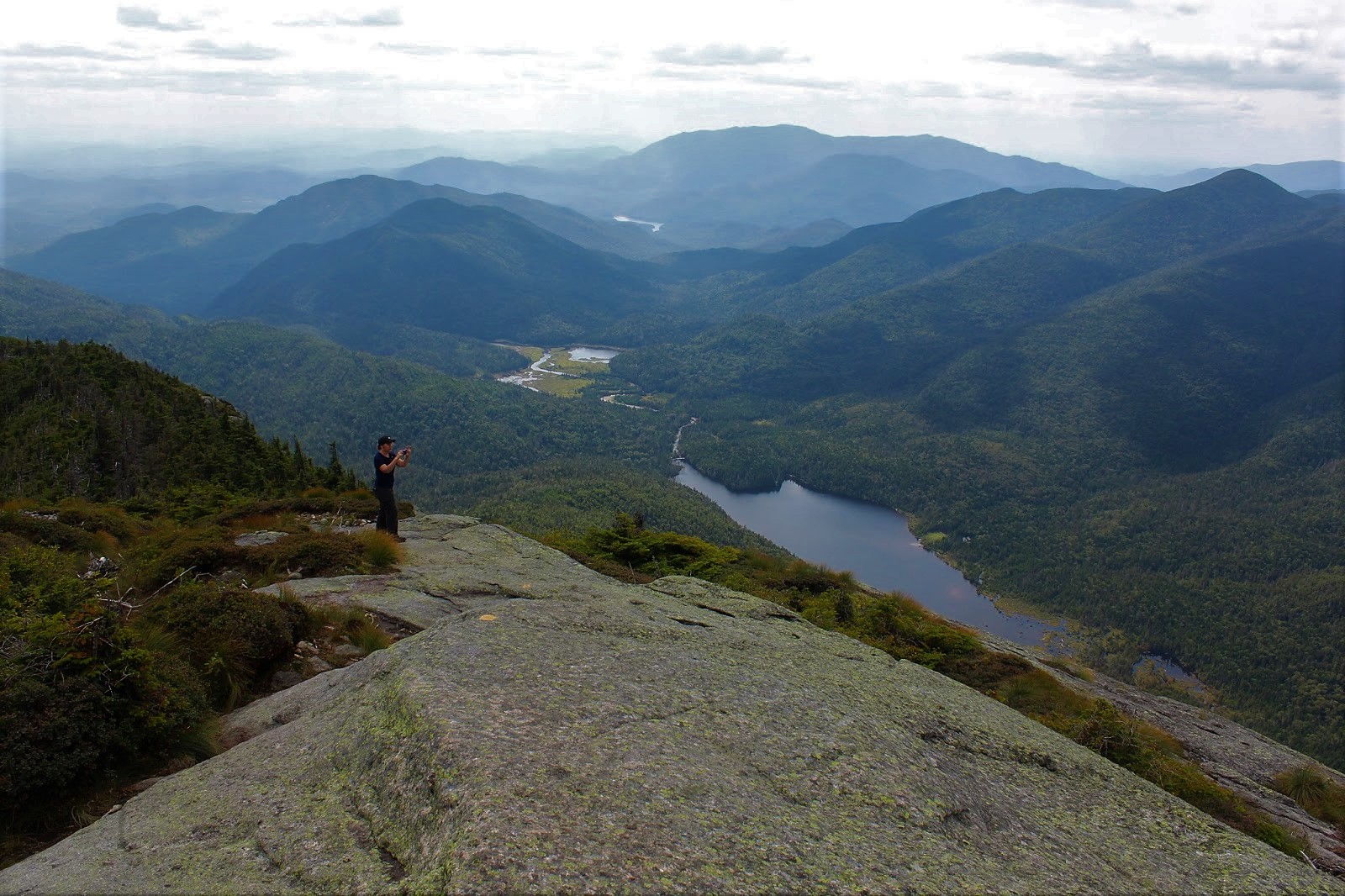 Walking Man 24 7: Mount Colden's SE Slide(Adirondack High Peaks)