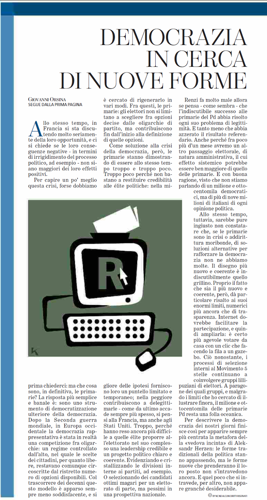 materialismo storico: L'irrefrenabile amore matteo, merlo e pigliore ...