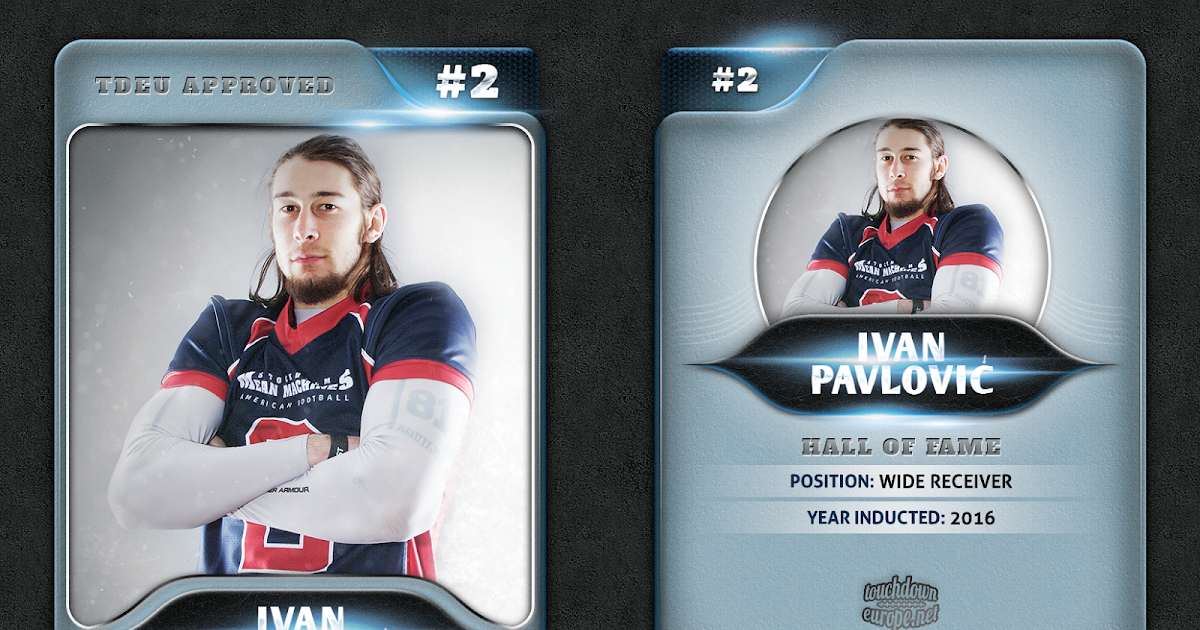 Hall Of Fame: Ivan Pavlović, WR | Touchdown Europe