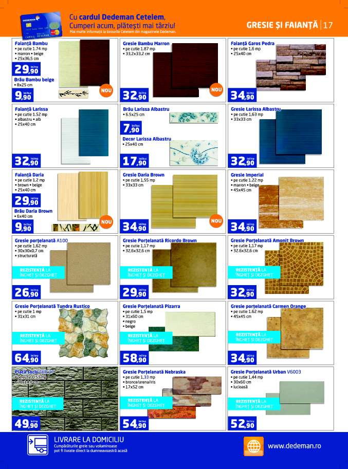 Catalog oferte si promotii: Oferta Dedeman Piatra Neamt august ...