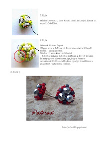 Perl-eni: Mini fülbevaló minta