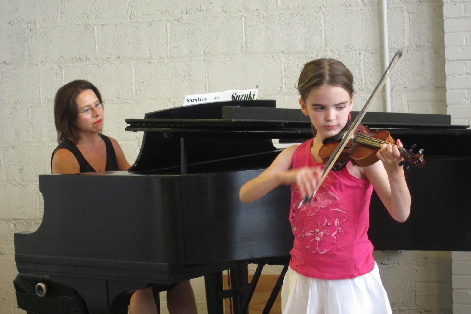 Take Note: Josephine Reiter Graduates Suzuki Violin Book 1...in review.