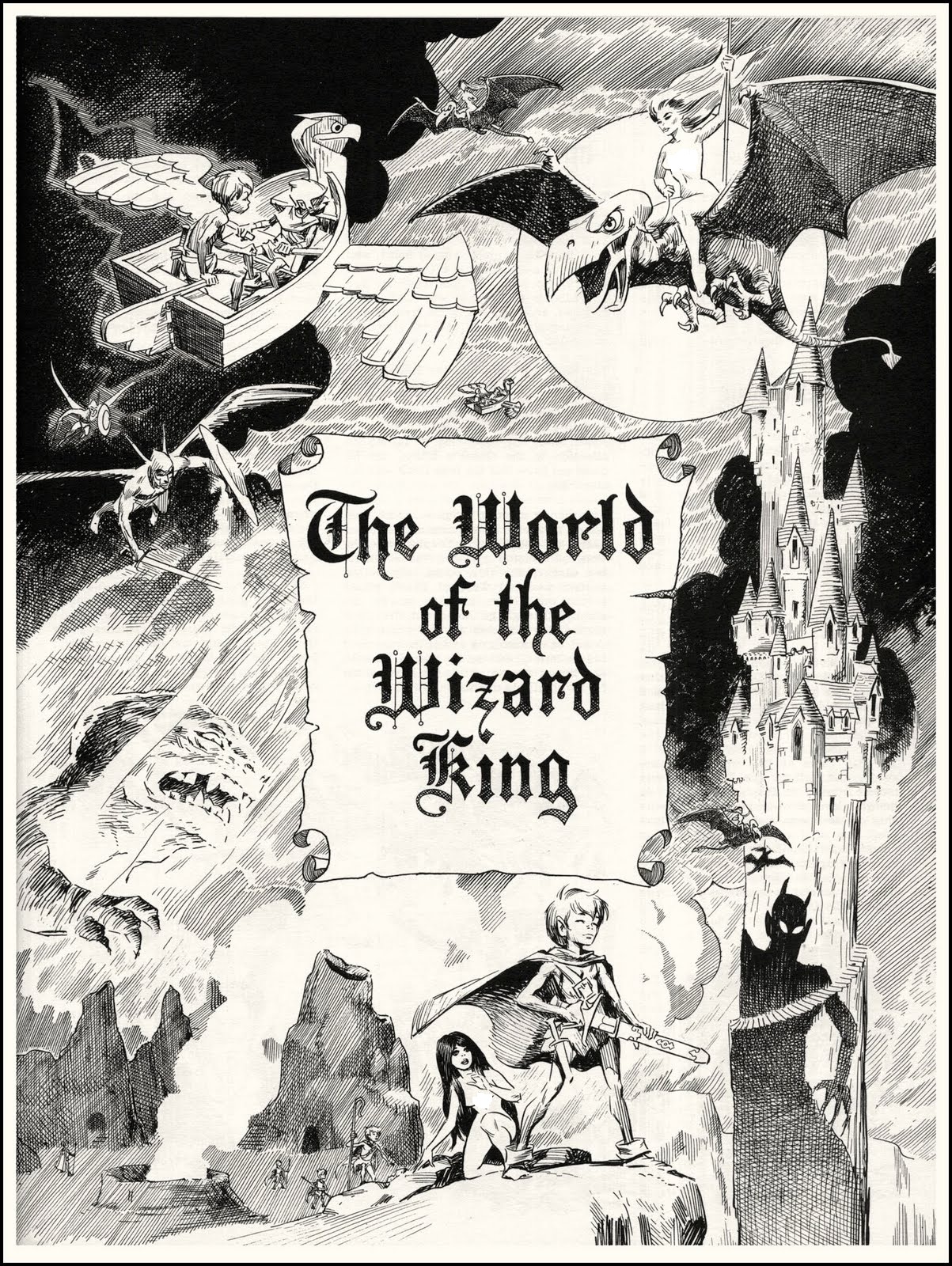 Cap'n's Comics: Some Wizard King by Wally Wood