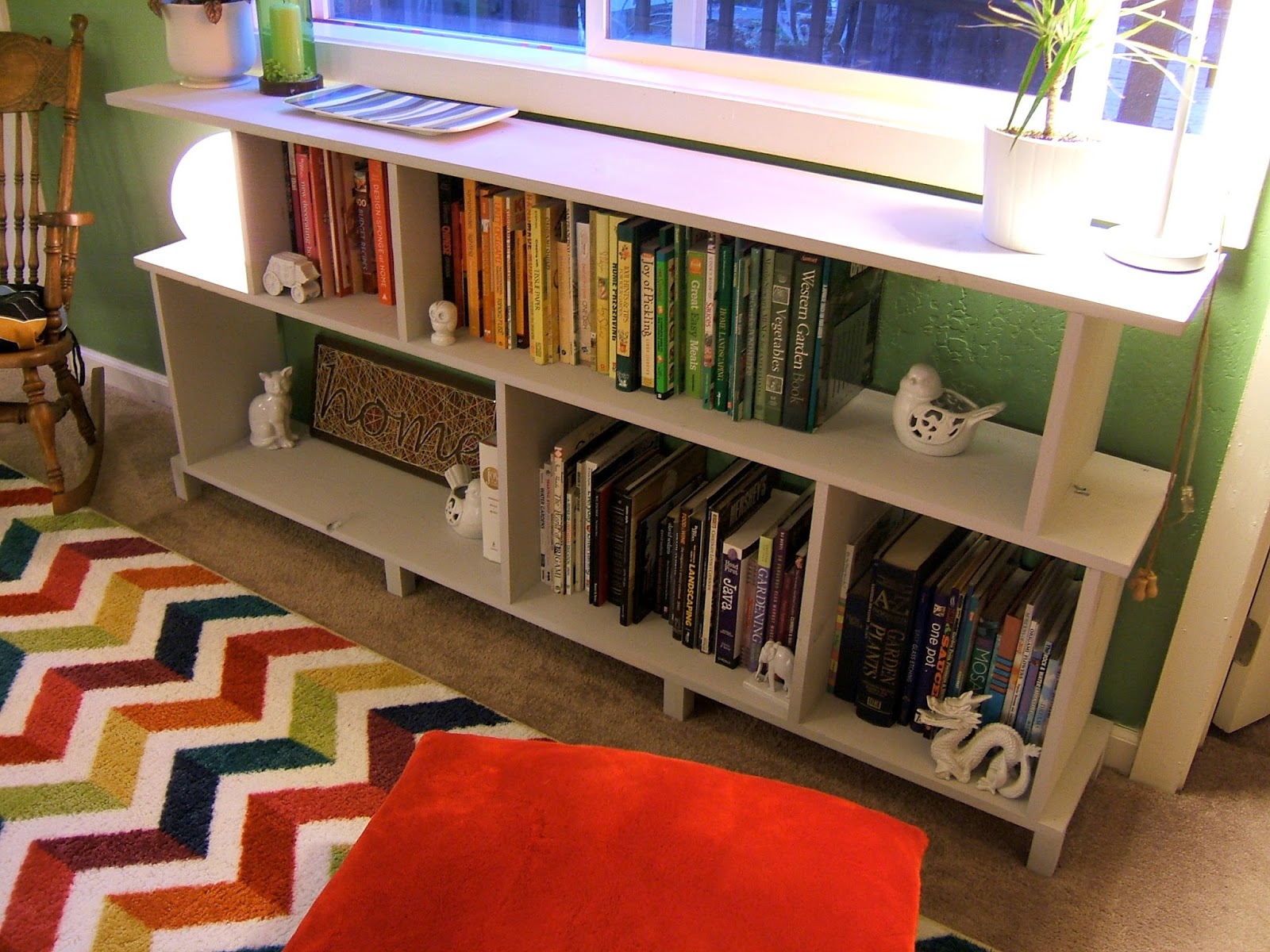 Diy Low Bookshelf