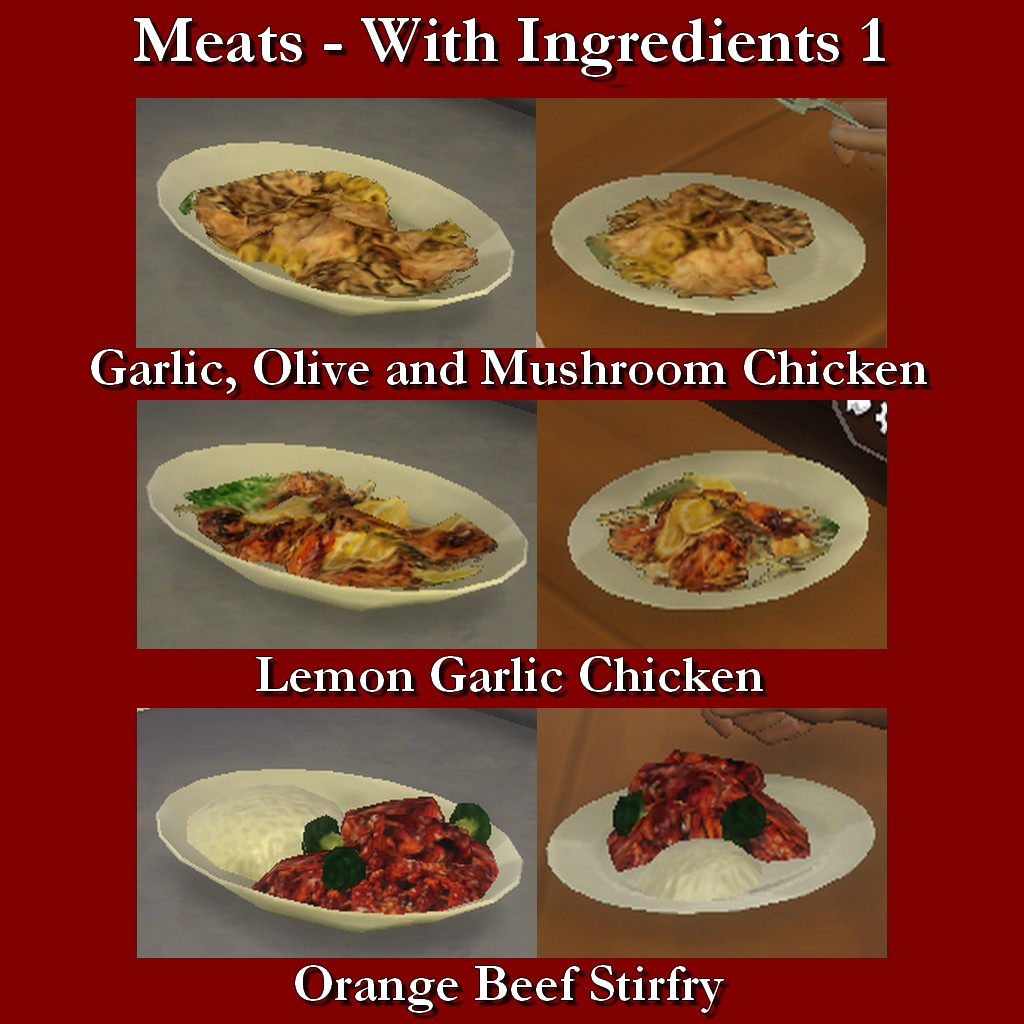 My Sims 4 Blog Custom Food Meats With Ingredients 1 By Leniad My Sims 4 Blog Custom Food Meats With Ingredients 1 By Leniad