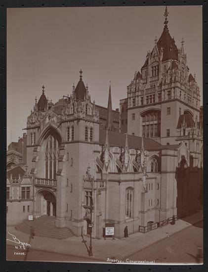 New York - History - Geschichte: Broadway Tabernacle