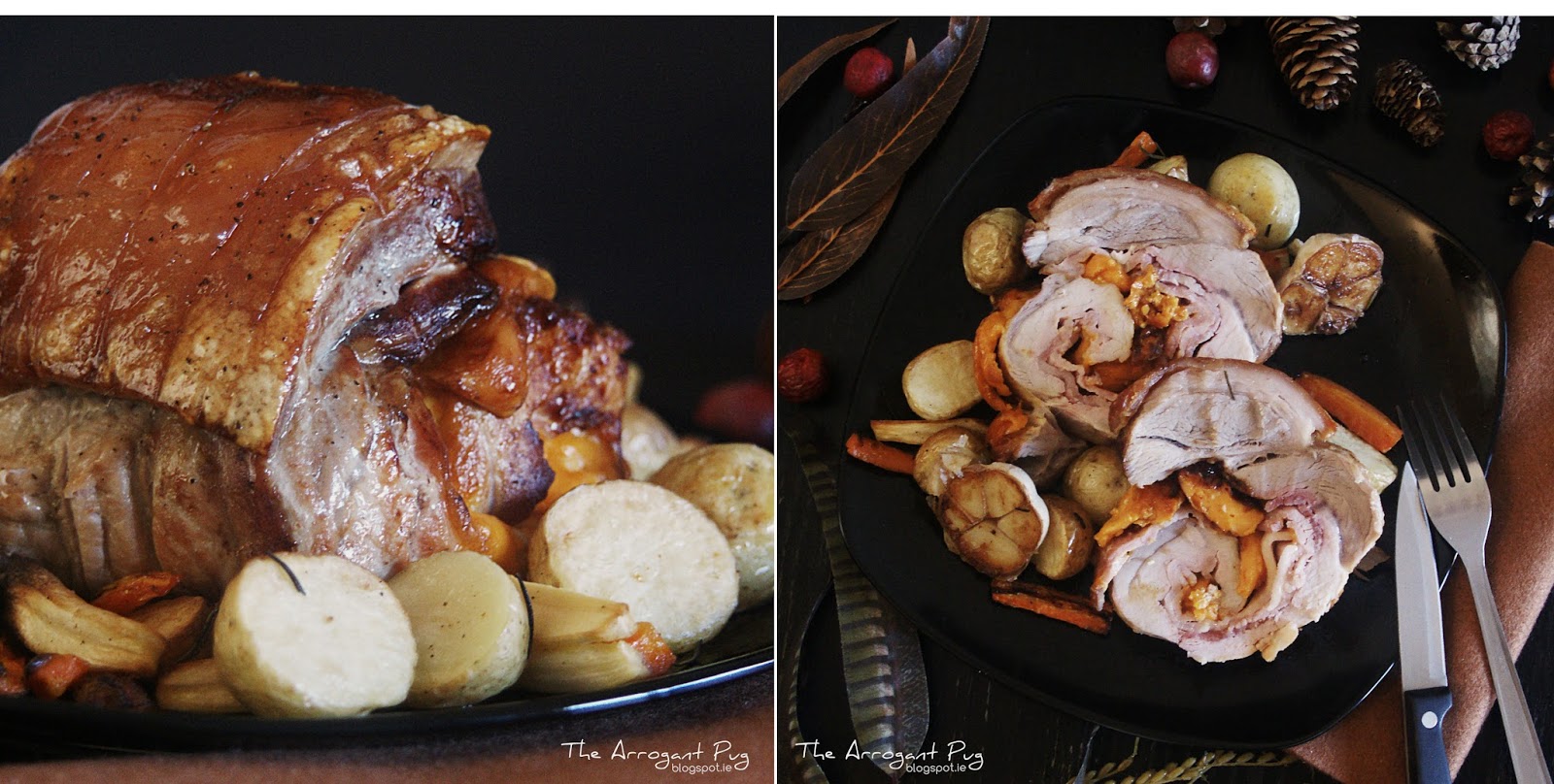 The Arrogant Pug: Pork Roast Orloff