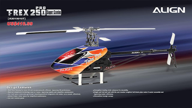 Heli-FOR Helimodelismo: T-REX 250 PRO Super Combo - Em Breve