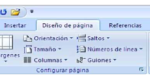 16.- Los Comandos de la Pestaña Diseño de Página: Comandos de diseño de ...