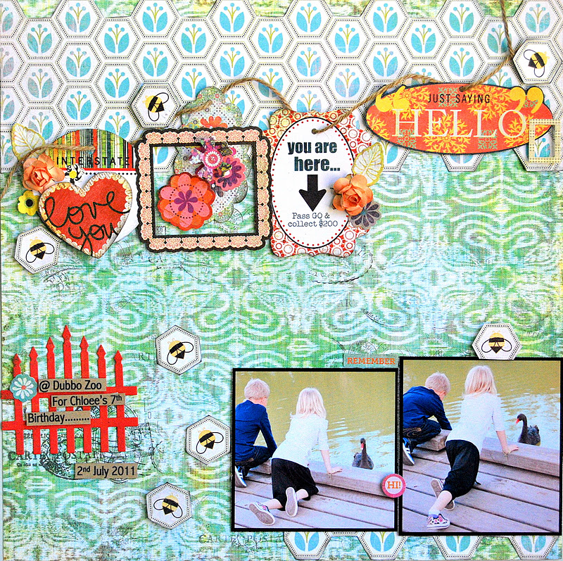 A window to my scrapping world: Basic Grey Scrapbook Sketch