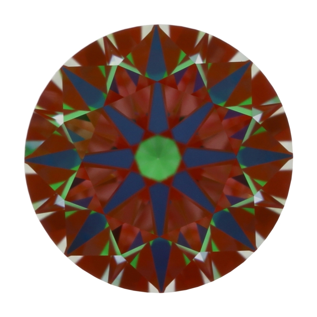 Rare Find on Zoara! A near Hearts & Arrows 50-pointer!