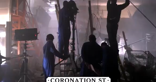Coronation Street Blog: Video: Behind the scenes at Underworld roof ...