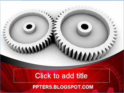 2 Gears - PPT TEMPLATE