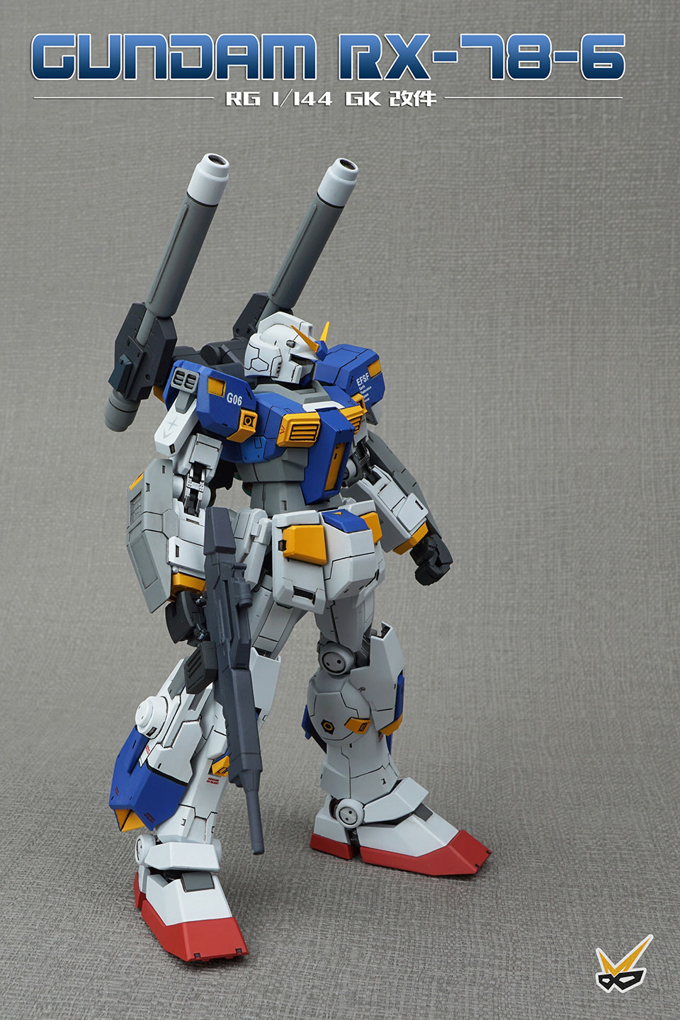 Model Bingo: RG 1/144 RX-78-6 Gundam Mudrock Resin Conversion Kit ...