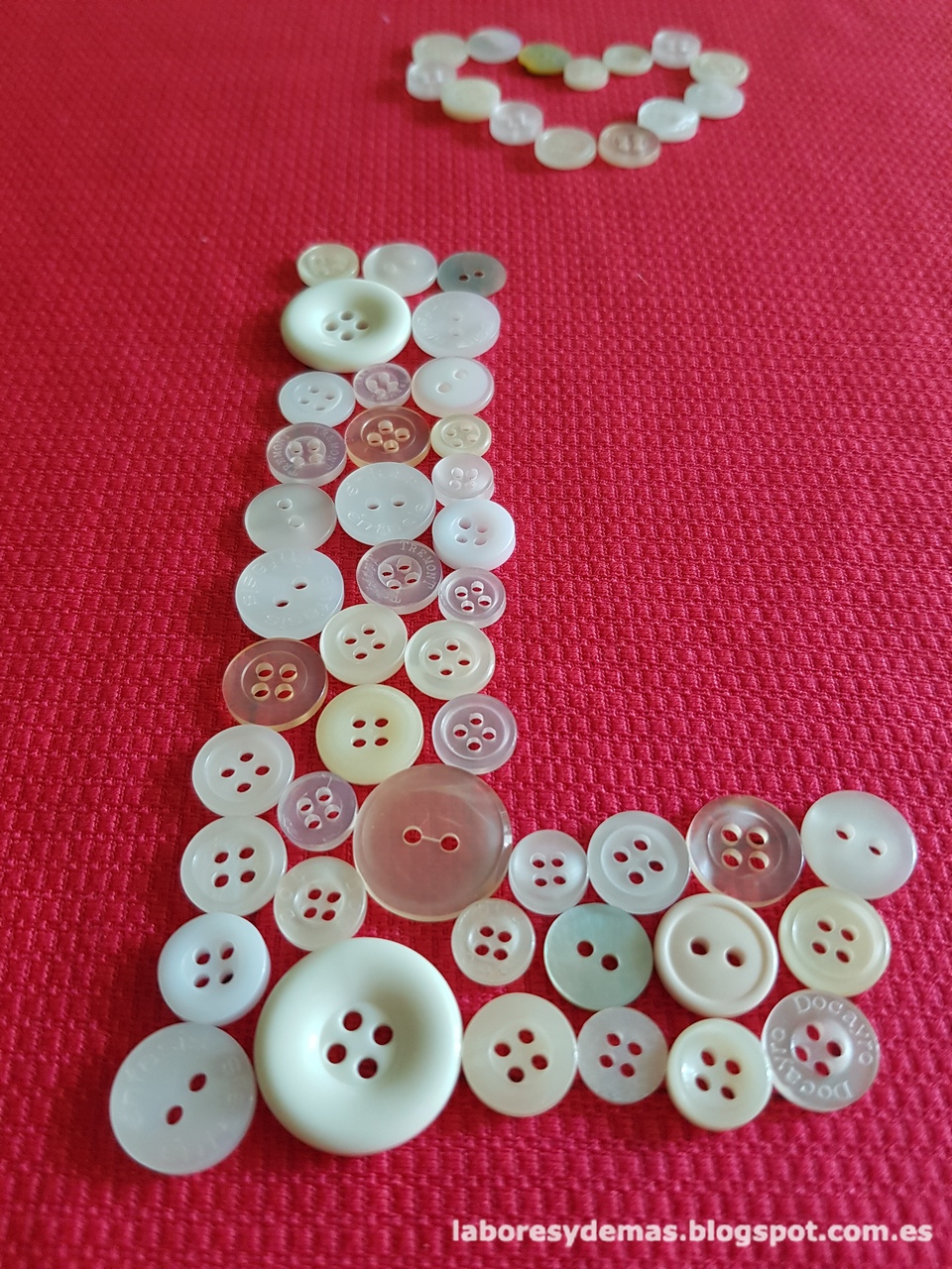 Iniciales con botones