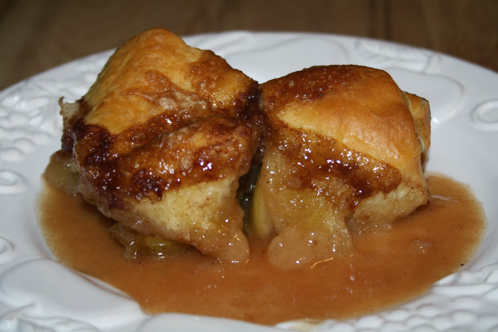 SourdoughNative: Easy Hard Cider Apple Dumplings