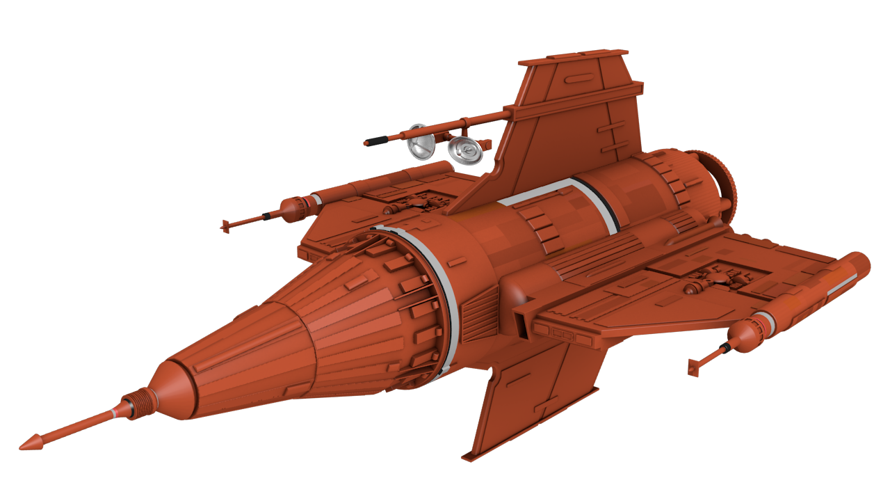 The Celestial Toyroom: Blake's 7 Federation Pursuit Ship