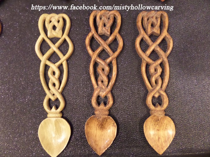 From the Desk of Murray Lincoln: Celtic Love Spoons from Misty Hollow ...