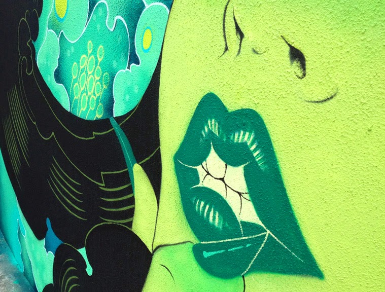 ONEQ creates a gorgeous mural on the streets of Tokyo, Japan ...