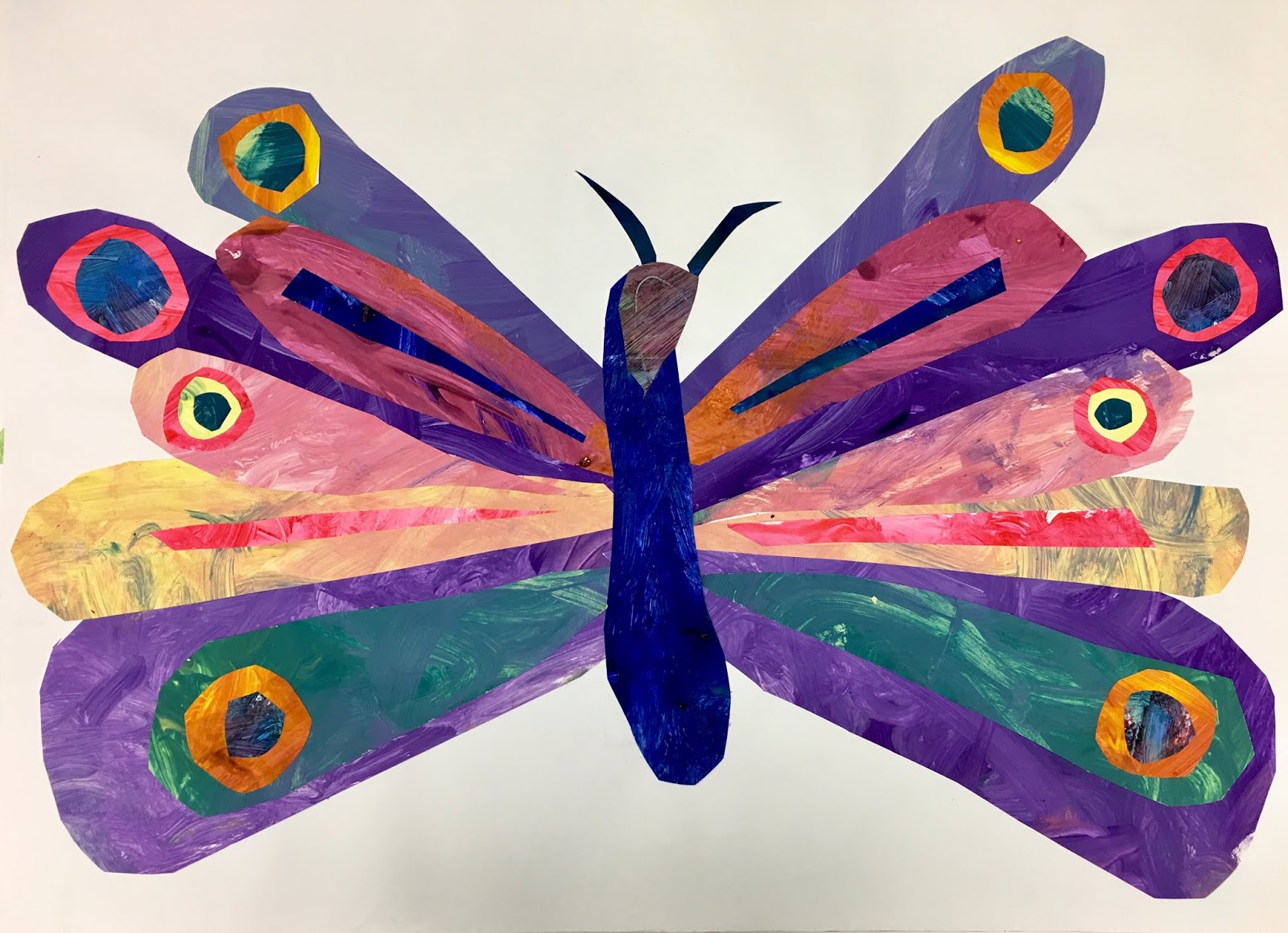 Kristen Applebee: Painted Paper Collages