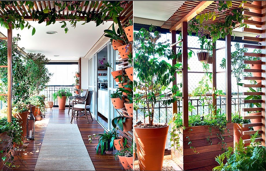 Dicas de Decoração: 10 Projetos de Varanda com cara de Quintal