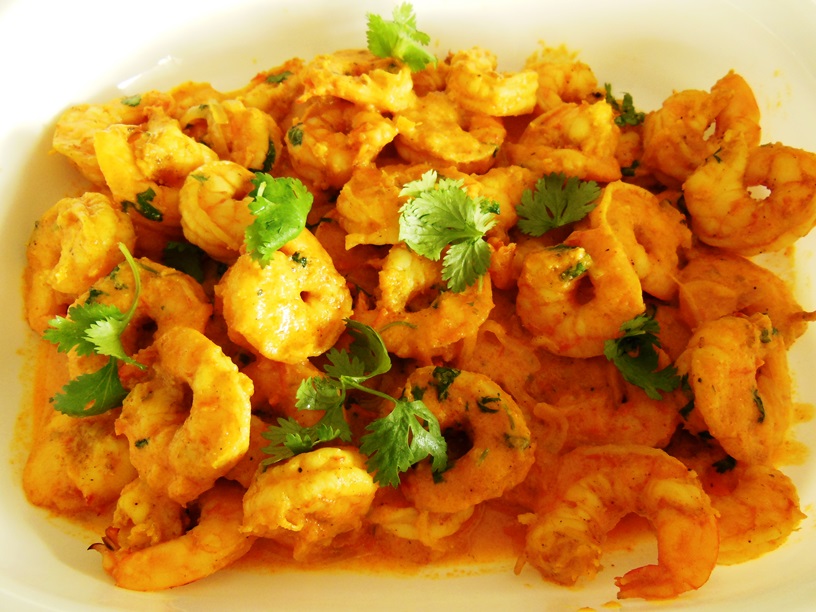 Chumkie's Kitchen : Chingri Maacher Malai Curry - Shrimp in Coconut Sauce