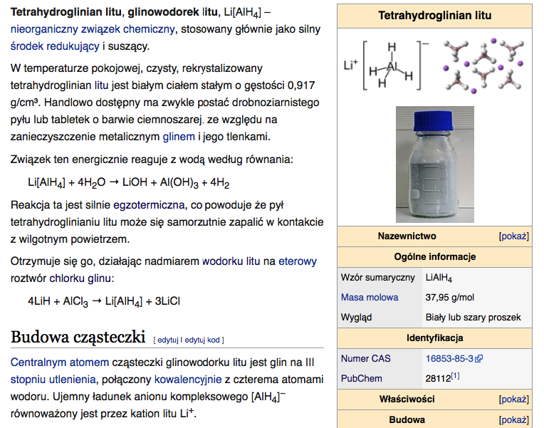 Biologia - nauka o życiu: Litowce (Metale alkaliczne), cz. 1 - Lit i sód.