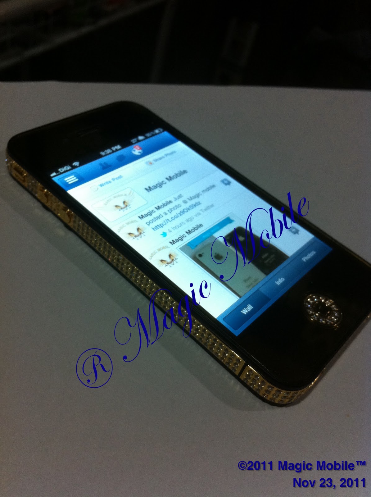 Magic Mobile: Iphone 4 Gold Plated Full Set
