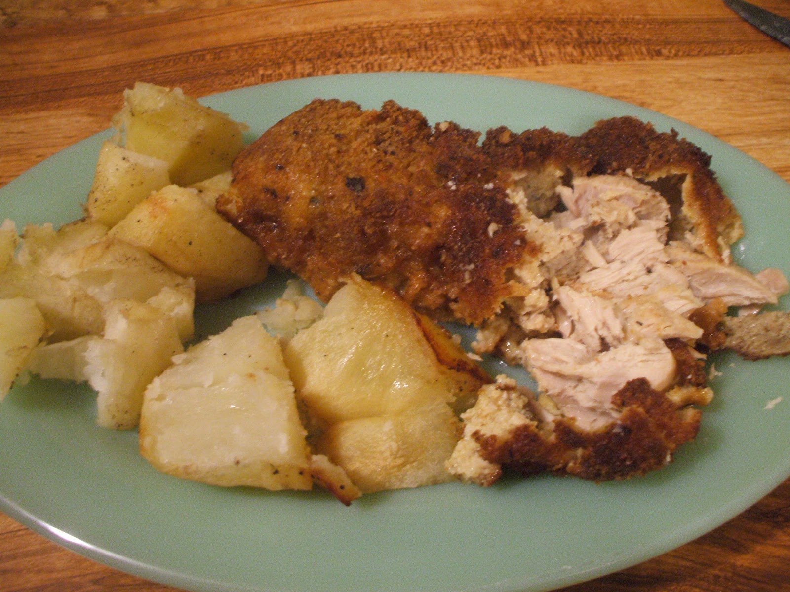 Gray Cardigan: City Chicken