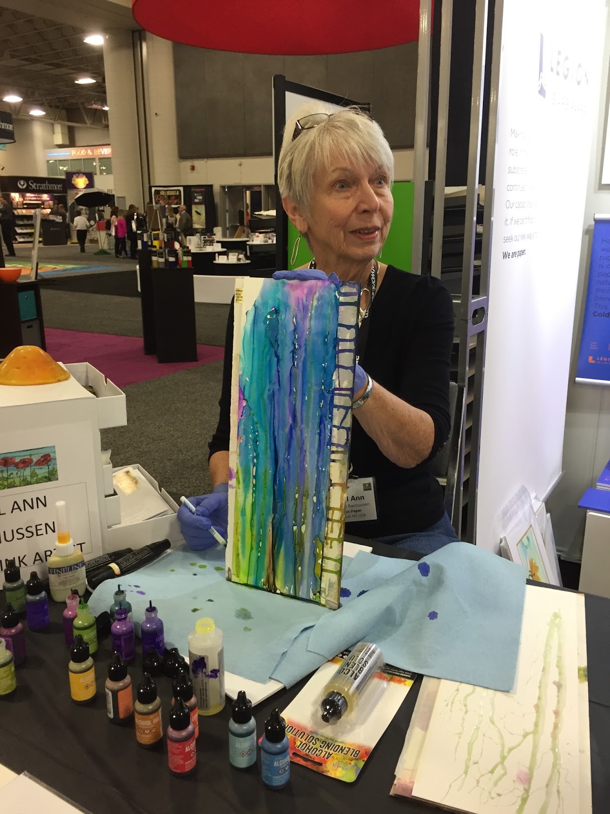 Carol Ann Rasmussen Alcohol Ink Artist: March 2017