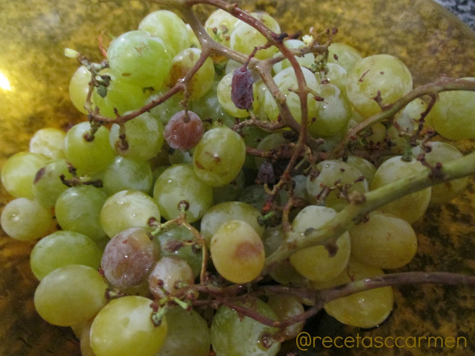 Recetas Casa Carmen: UVA MOSCATEL DE MÁLAGA