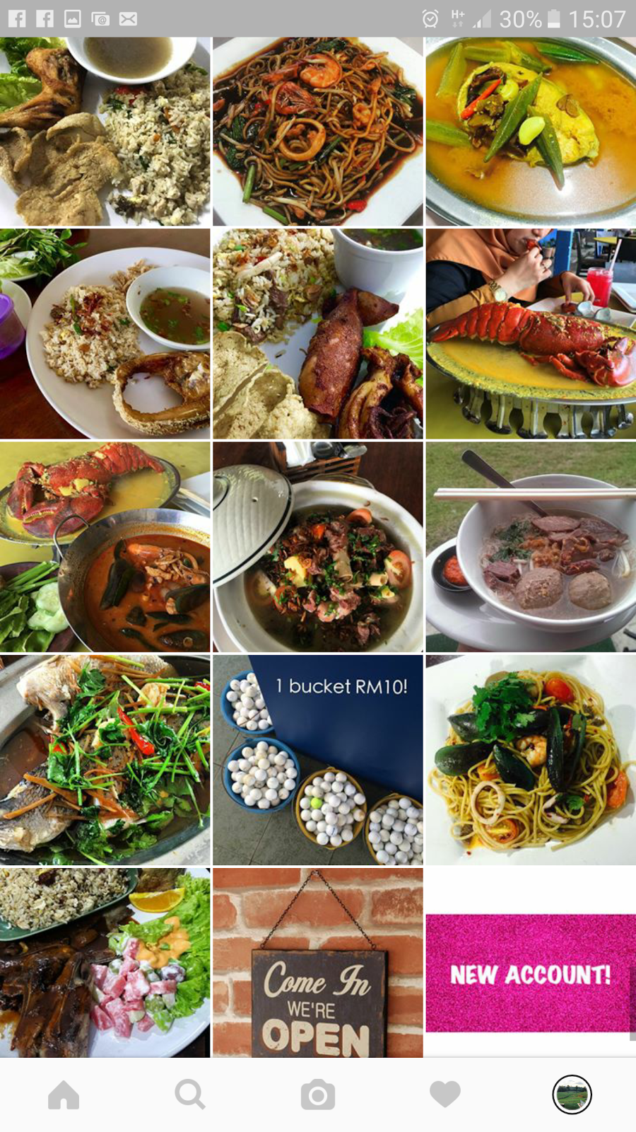 lolap rock hill: utan cafe salak tinggi menu makanan terbaik panas