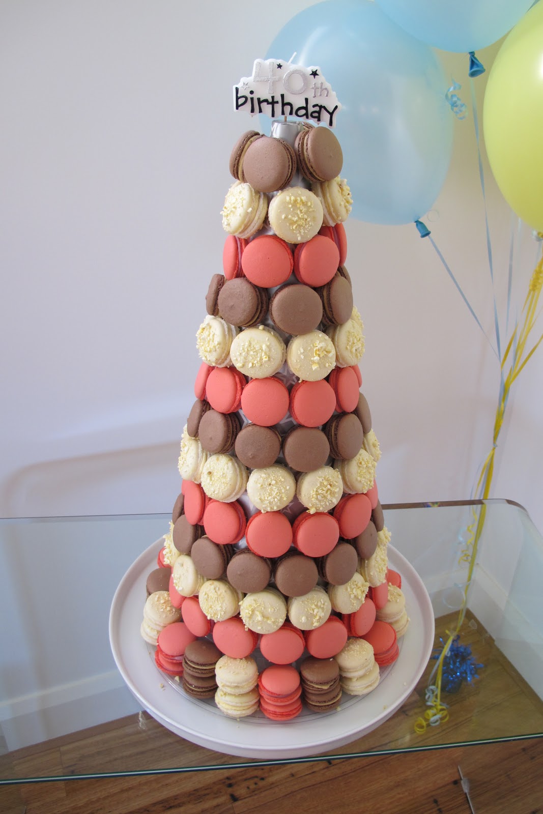 Macaron Tower Birthday