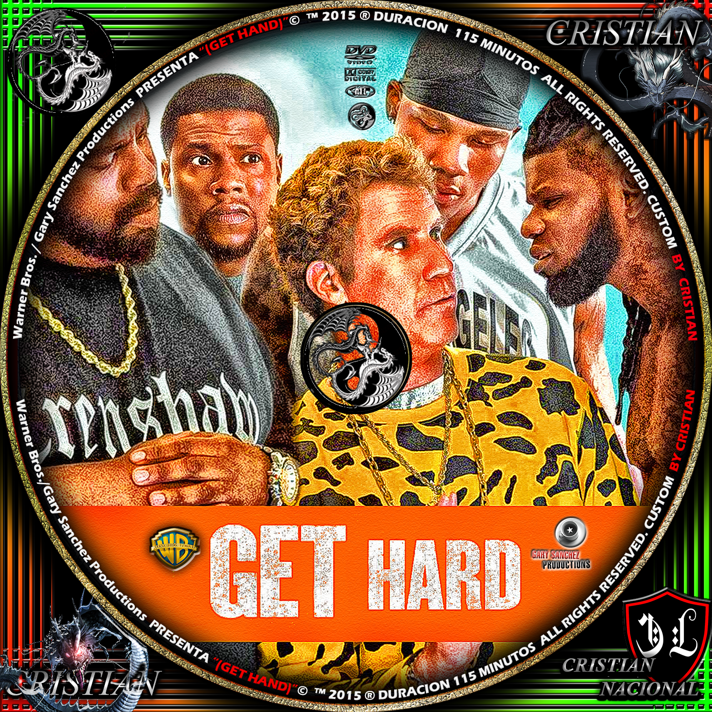 CRISTIAN NACIONAL: AVENGERS AGE OF ULTRON DVD , GET HARD DVD