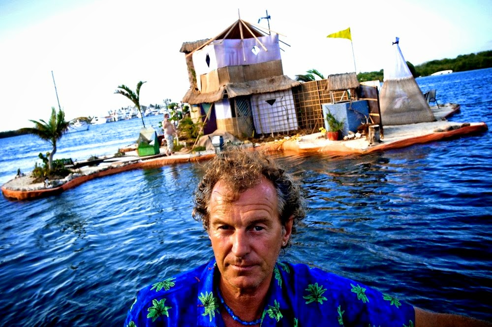 The Flying Tortoise: Richart Sowa Lives On An Island He Made Himself ...