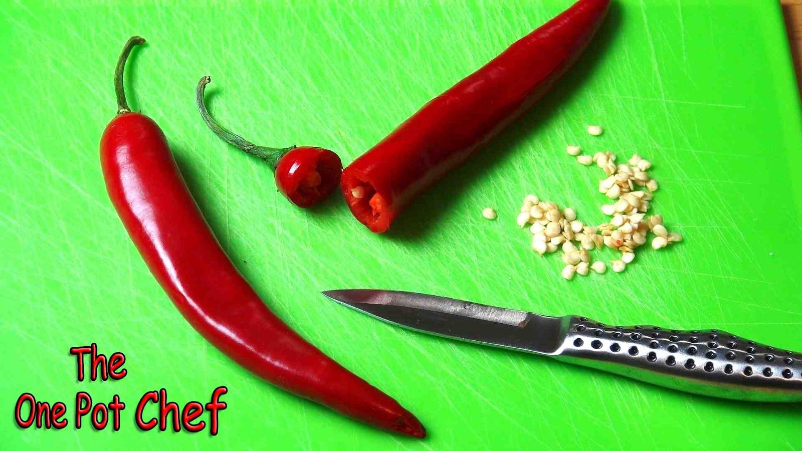 The One Pot Chef Show: Quick Tips: Removing Chilli Seeds